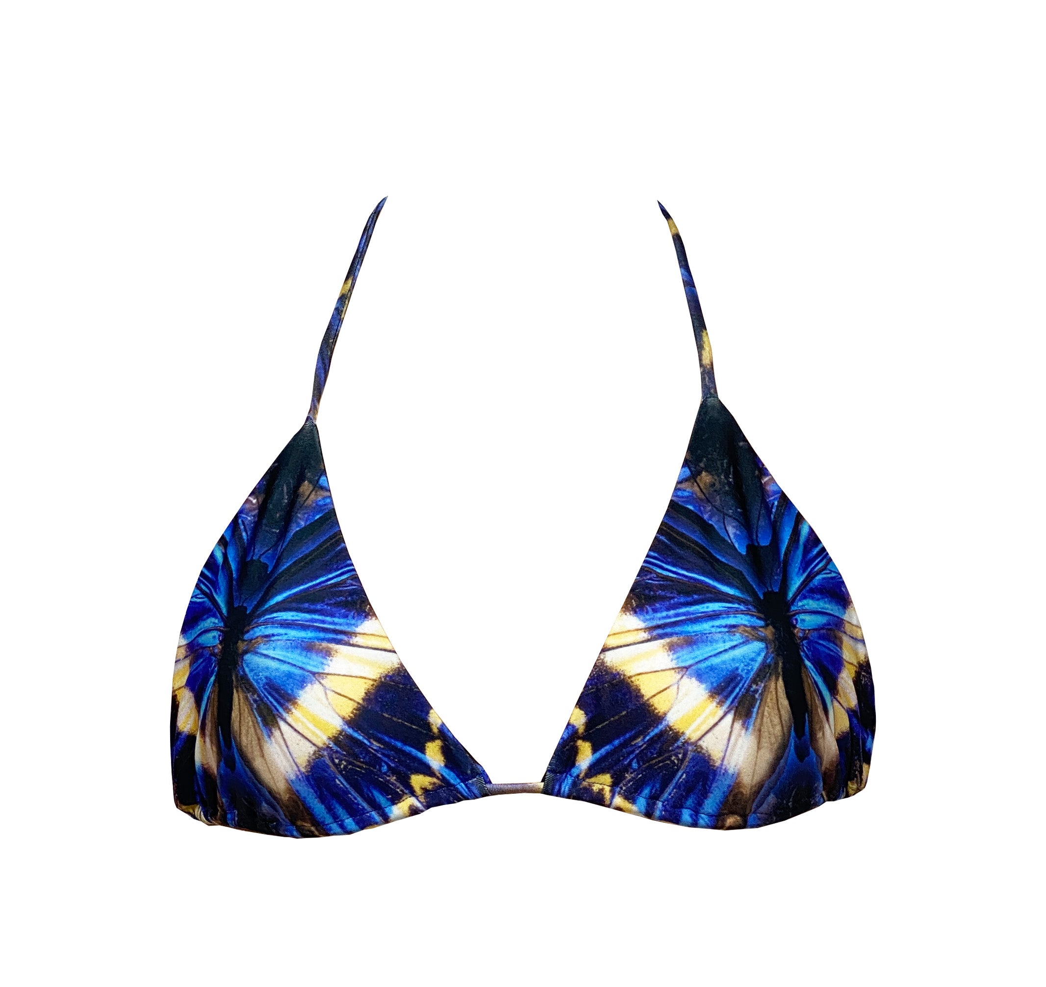 Blue Butterfly Top Triangle | HAPPY UNDIES Underwear, Beachwear ...