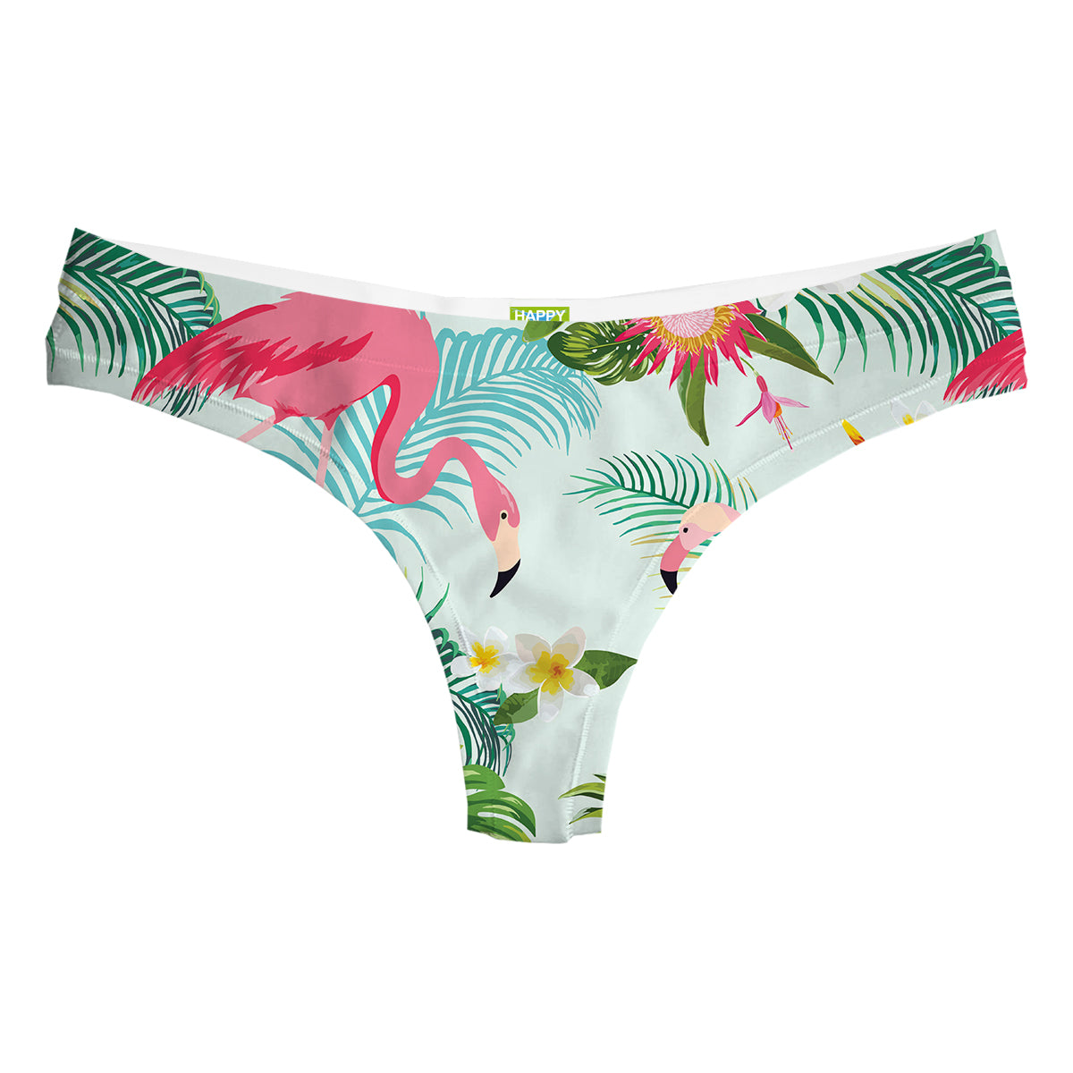 Flamingo String | HAPPY UNDIES Underwear, Beachwear, Loungewear and ...