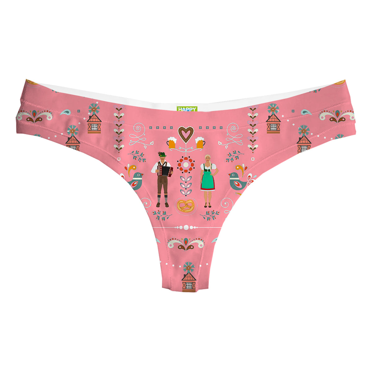 Munich Flair Pink String | HAPPY UNDIES Underwear, Beachwear ...