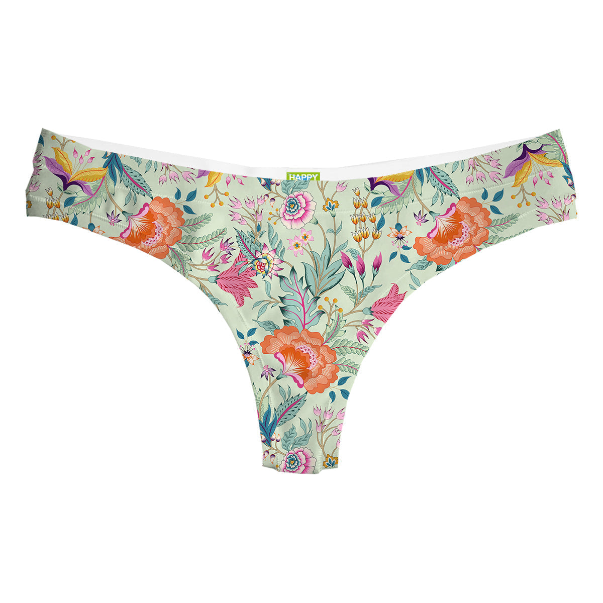 Pastel Flowers String | HAPPY UNDIES Underwear, Beachwear & Loungewear ...