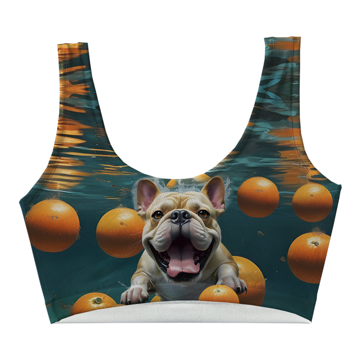 Swimmer Dog Crop Top | HAPPY UNDIES Underwear, Beachwear, Loungewear ...